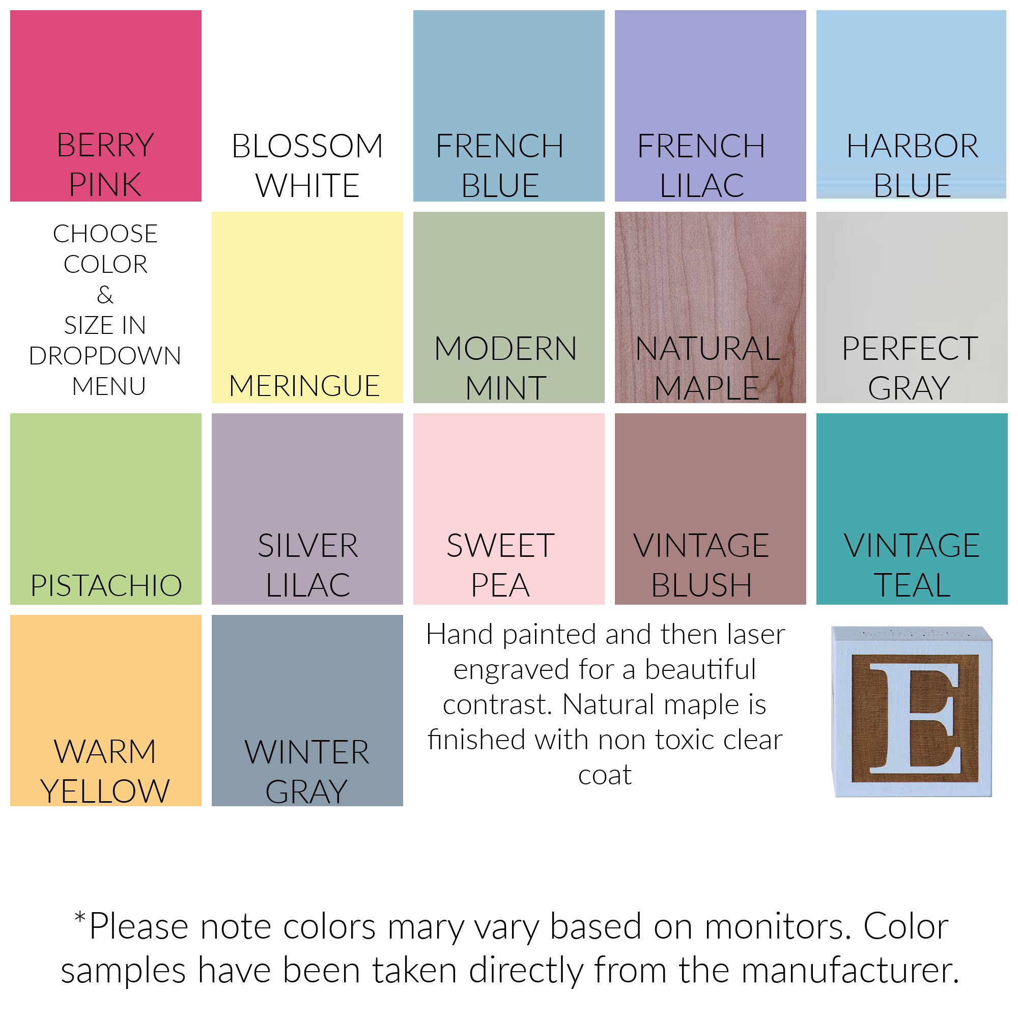 Personalized Baby Block | Unique Baby Gift | Wooden Baby Block | New ...